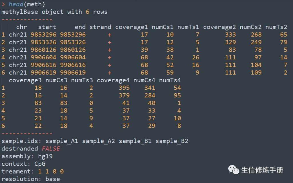methylKit 进行差异甲基化分析 | Public Library of Bioinformatics