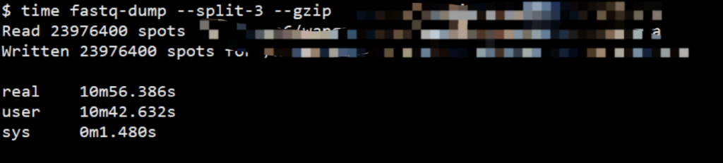 Fastq-dump使用 | Public Library of Bioinformatics