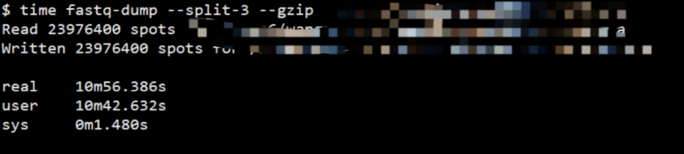 Fastq-dump使用 | Public Library of Bioinformatics